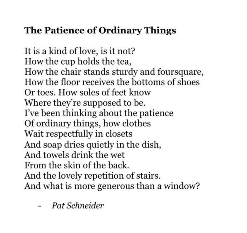Weekend Vibes: Ordinary Things.