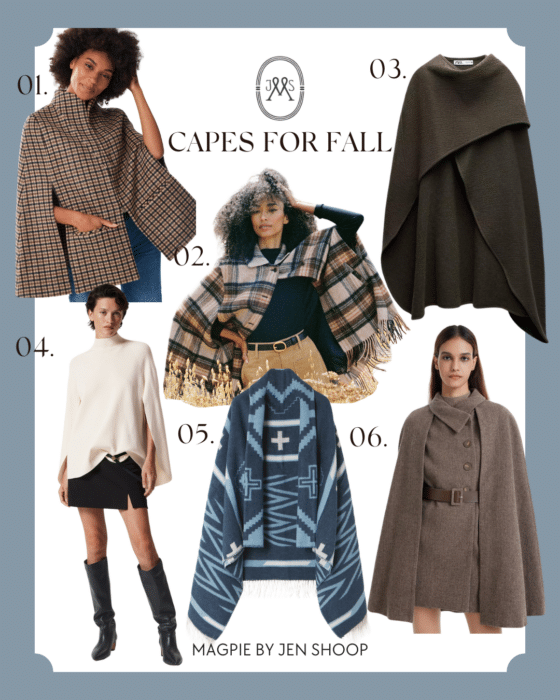 Capes for Fall.