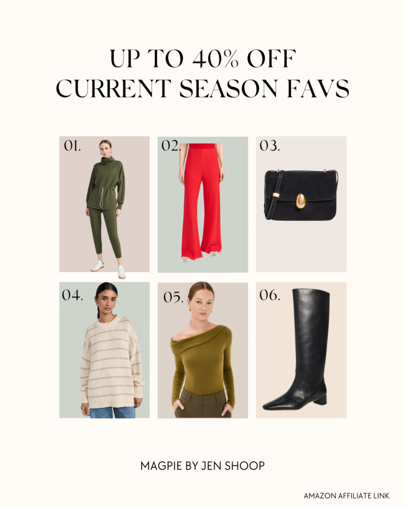 Up to 40% Off Current Season Favs.