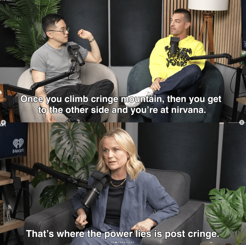 Jen's Weekend Drafts: The Big Question + Amy Poehler on Cringe Mountain.