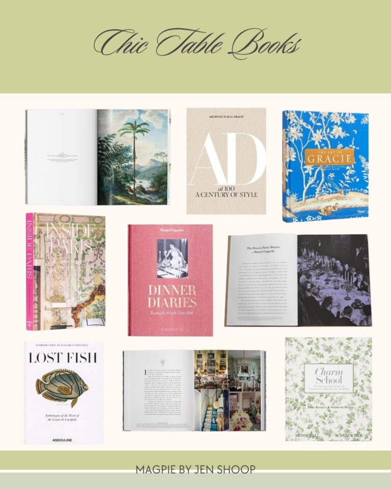 20 Chic Table Books.