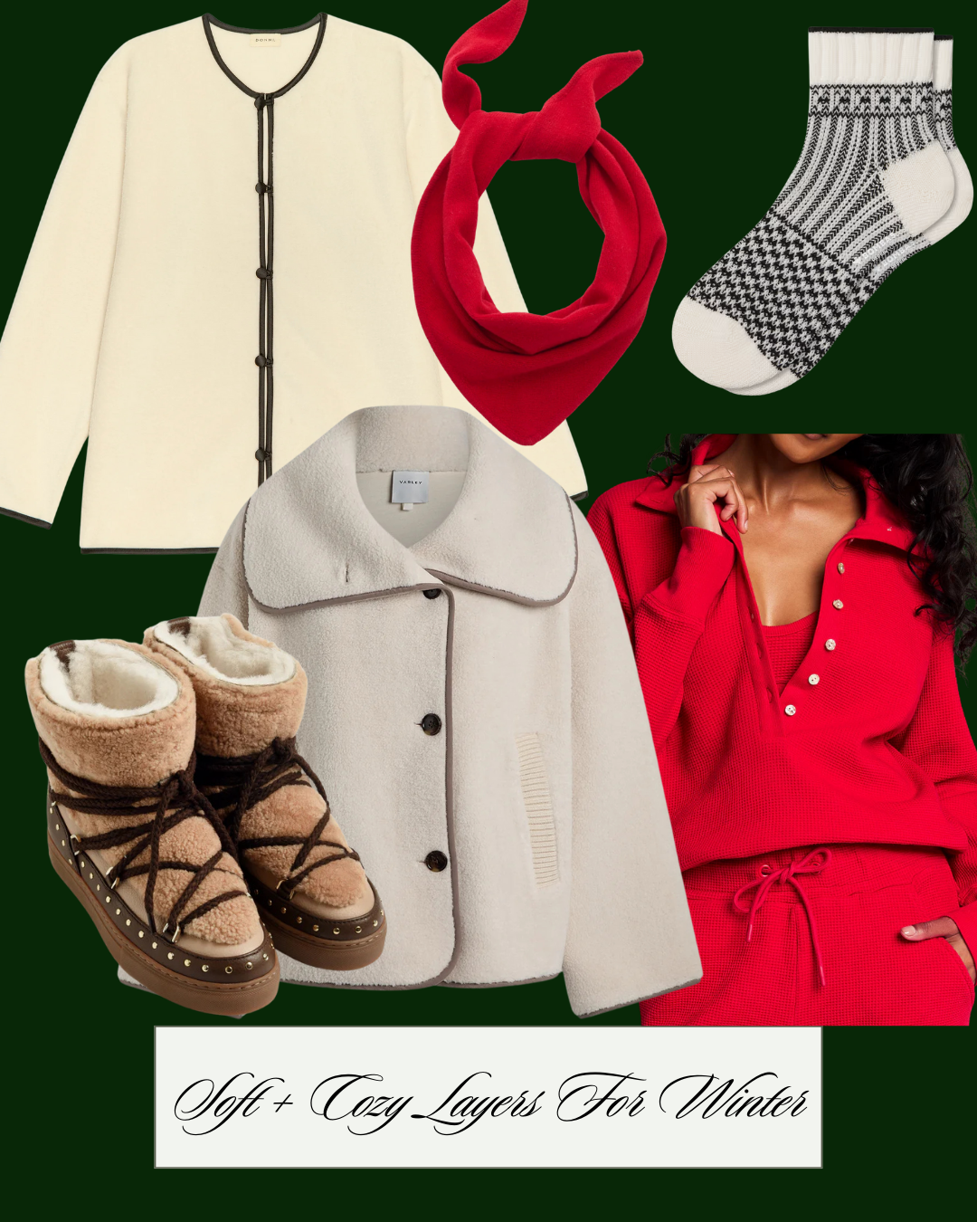 Soft + Cozy Layers for Winter.