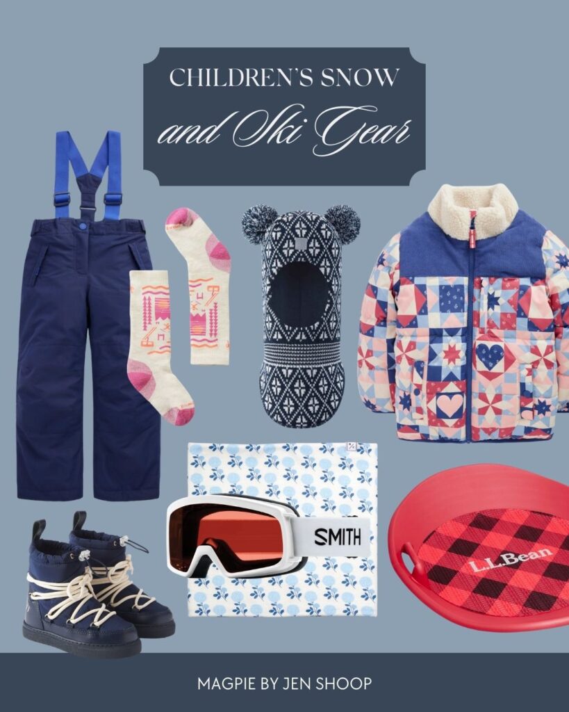 Children's Snow and Ski Gear.