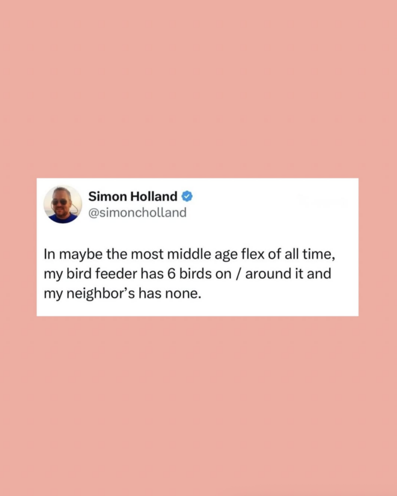 Jen's Weekend Drafts: Middle Age Flexes.
