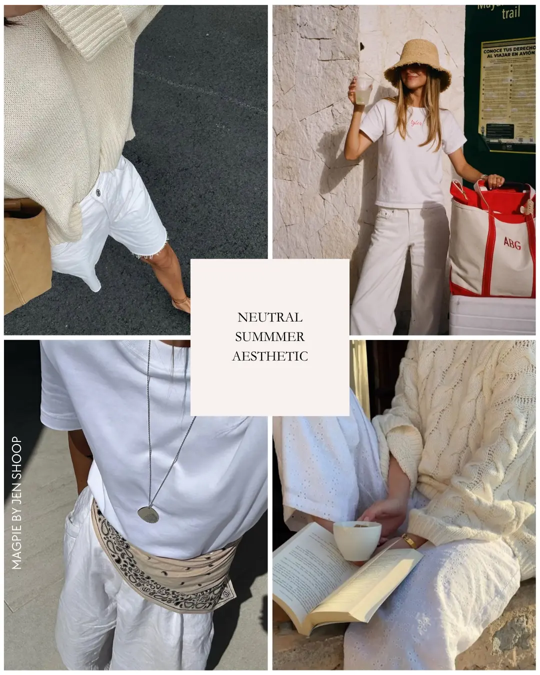 Neutral Foundational Pieces for a Chic Summer Wardrobe