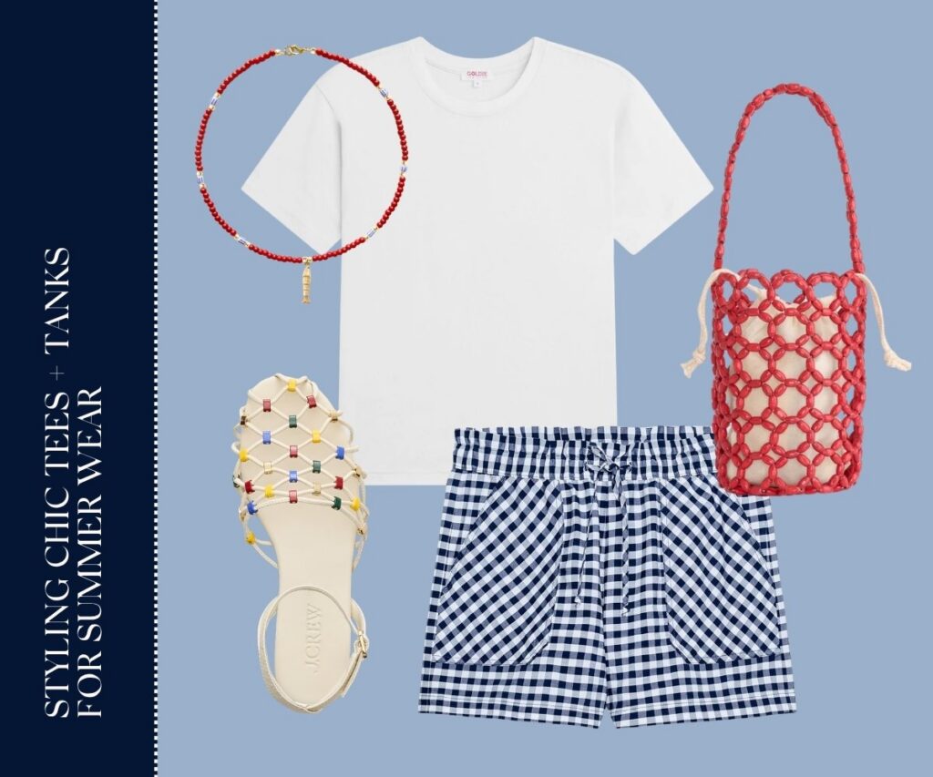 Chic Tees + Tanks for Summer Wear